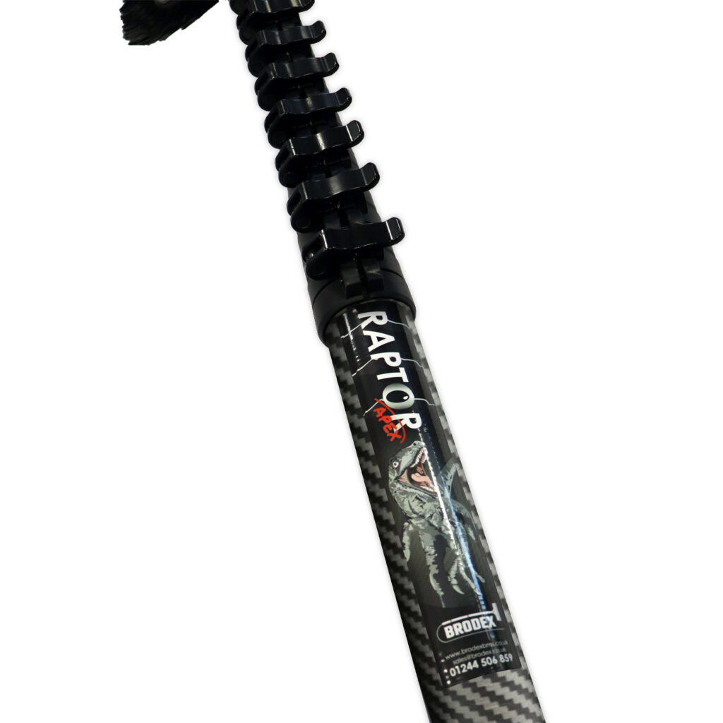 Raptor Apex Hi-Mod Carbon-Fibre Water Fed Pole - Brodex